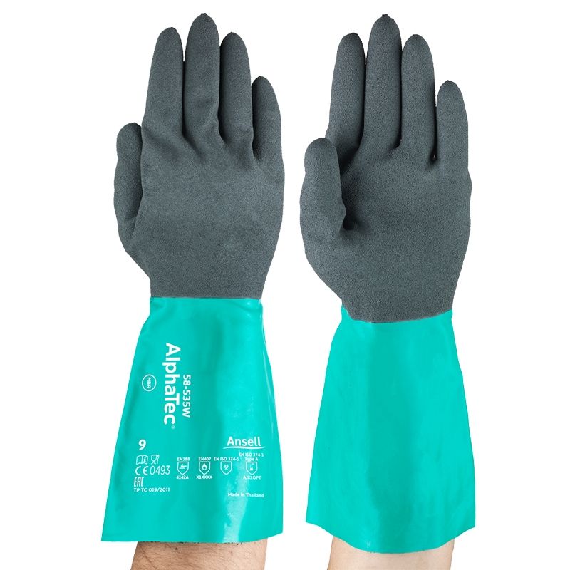 Ansell Alphatec 58-530 Chemical Resistant Gauntlets