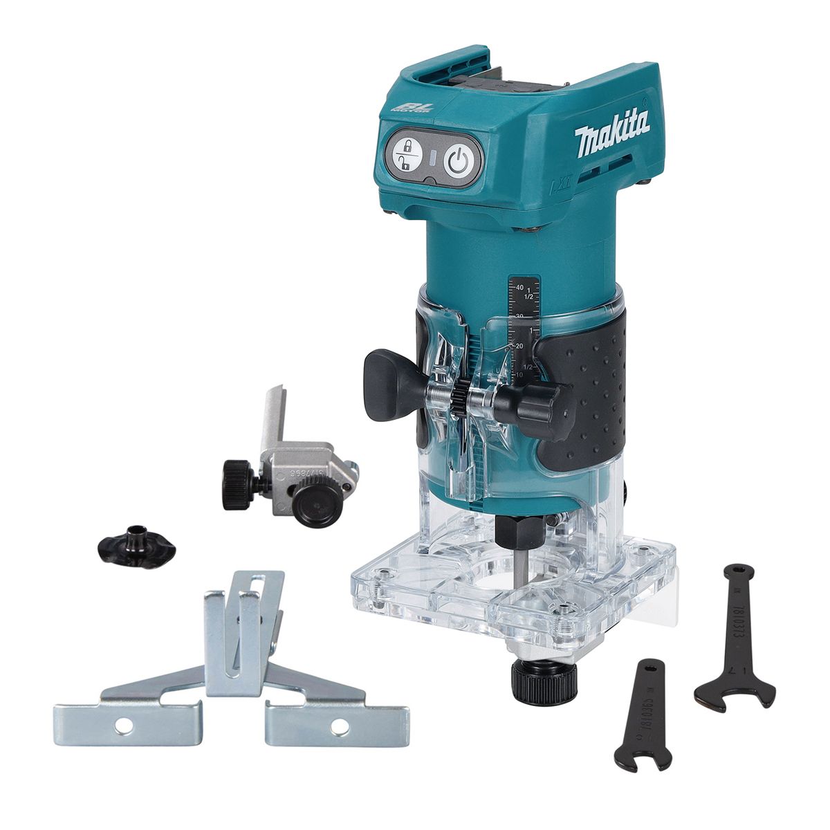 Makita DRT52Z 18v Li-ion Cordless Brushless Router / Trimmer 1/4" (Body ...