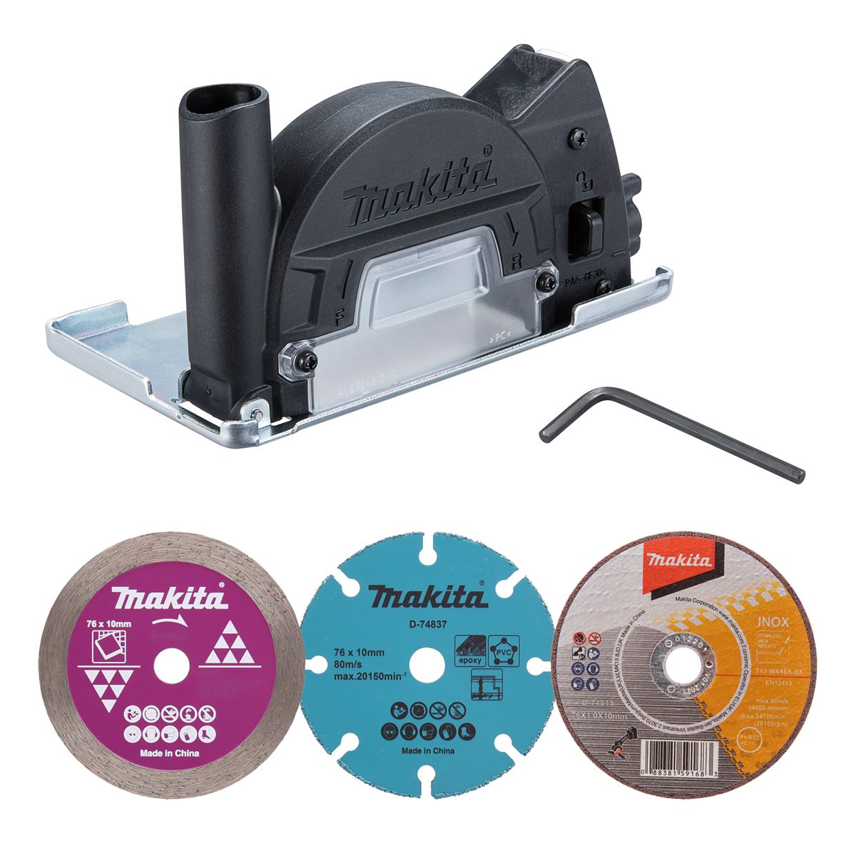 Makita DMC300Z 18V Cordless Brushless Compact Disc Cutter 76mm (Body Only)