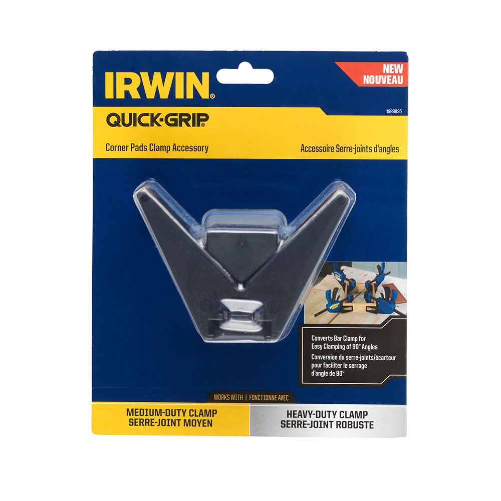 Irwin Quick-Grip Corner Clamp Pads For One-Handed Bar Clamp