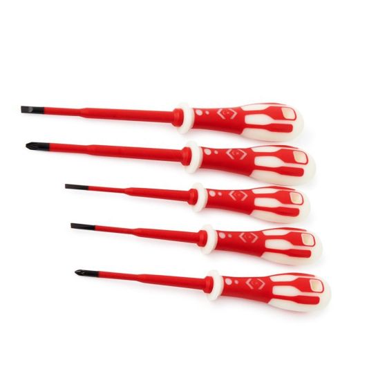 CK T49283PD Dextro VDE Slim PZD GLO Screwdriver Set of 5