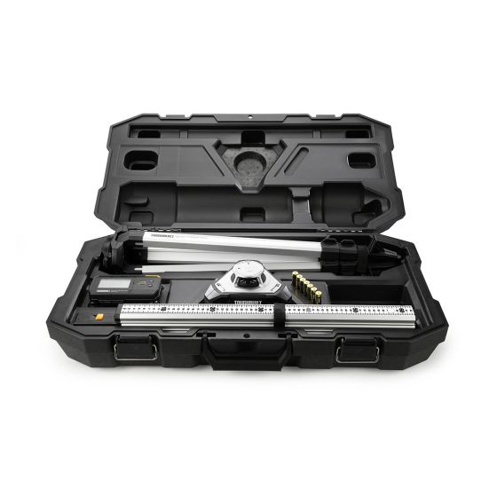 ToughBuilt TB-H2S4-LL-M150-R1 360 Rotary Laser Level Kit + Rolling ...