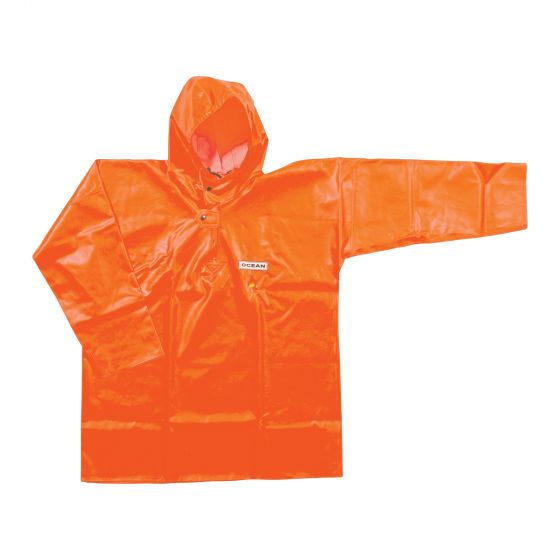 Ocean 30-17 Hi-Vis PVC Flame Resistant Waterproof Offshore Smock