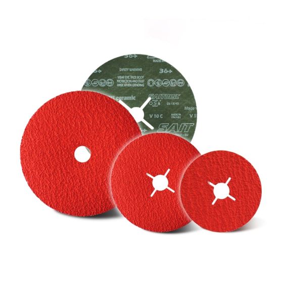 Sait 078171 POWER MAX Ceramic Fibre Disc 36G 125mm