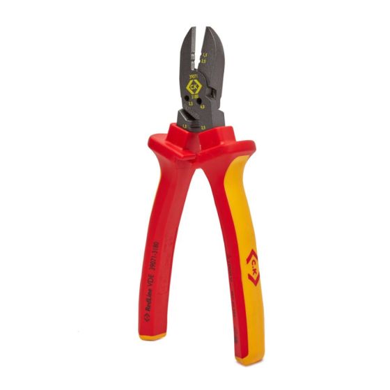 CK T39071-3180 Redline VDE Combicutter 3 Max Side Cutters 180mm