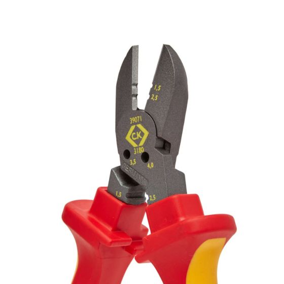 CK T39071-3180 Redline VDE Combicutter 3 Max Side Cutters 180mm