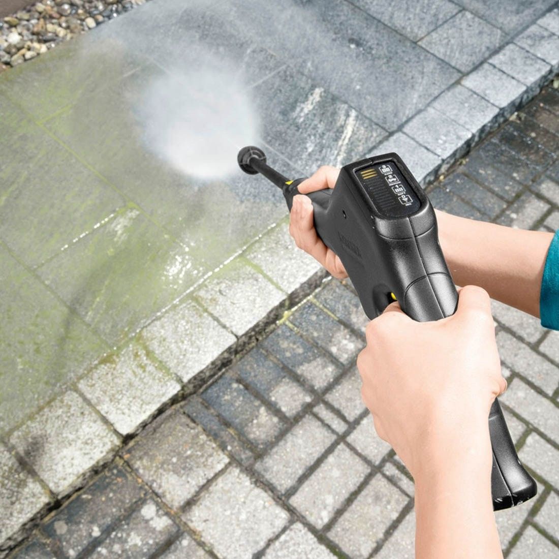 Karcher K3 Premium Power Control Home Pressure Washer 240v + T150 Patio Cleaner